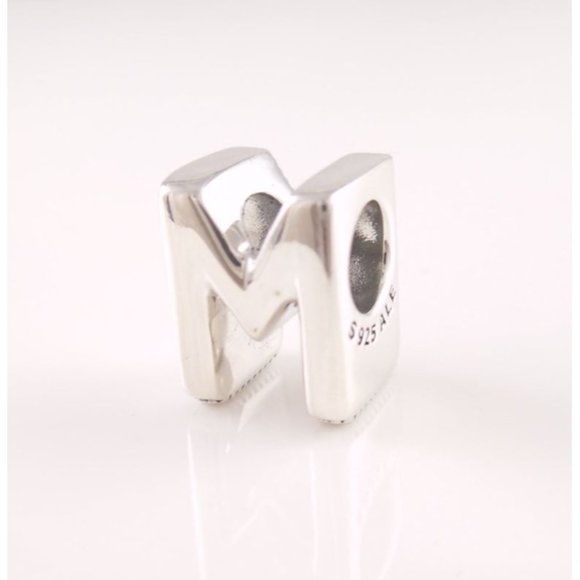 Pandora | Jewelry | Authentic Pandora Silver Letter M Birthday ...